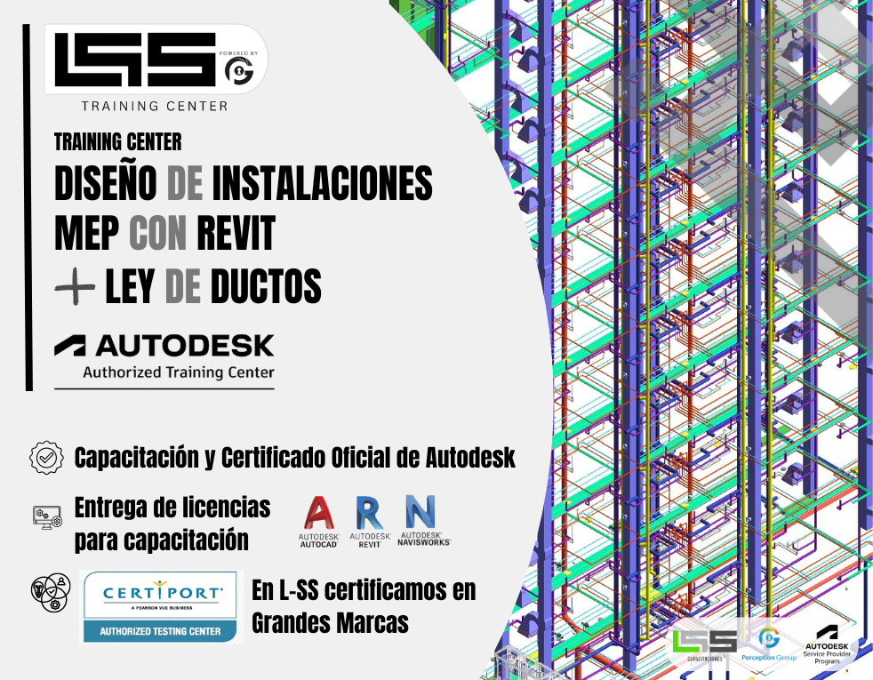 DISEÑO DE INSTALACIONES MEP CON REVIT + LEY DE DUCTOS - L-SS Capacitaciones